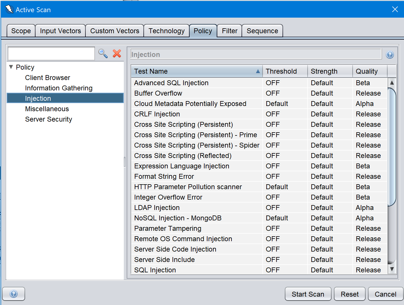 Feature Request Restart A Timed Out Active Scan From Where It Left Off · Issue 6056 · Zaproxy