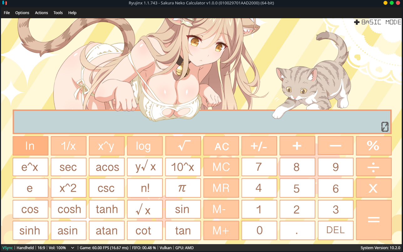 Sakura Neko Calculator - 010029701AAD2000 · Issue #4587 · Ryujinx/Ryujinx-Games-List · GitHub