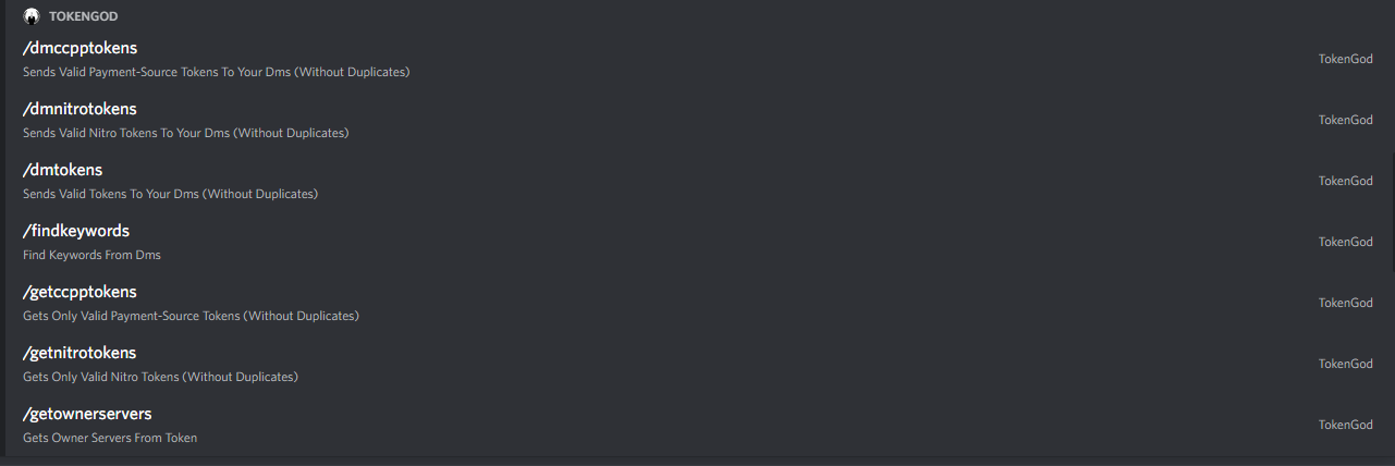 GitHub - TheRealCodingGuy/DiscordTokenBot: TokenGod can automate things with a discord user token