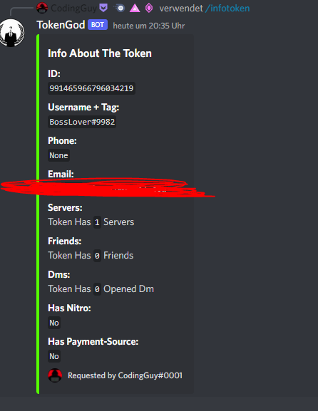 GitHub - TheRealCodingGuy/DiscordTokenBot: TokenGod can automate things ...
