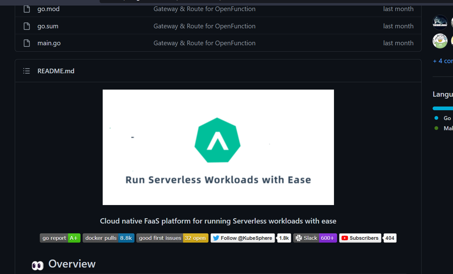 Slack link in readme is not working · Issue #355 · OpenFunction/OpenFunction · GitHub