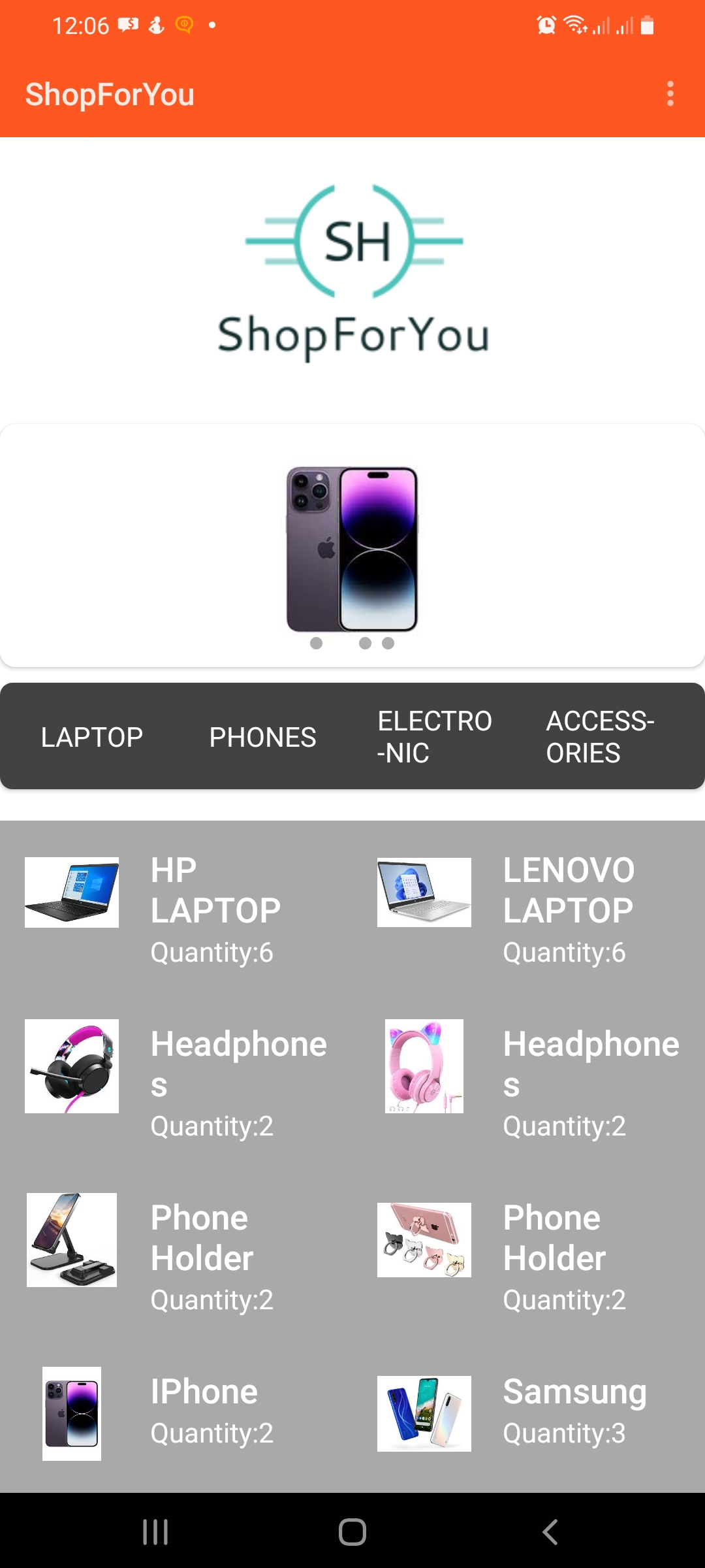 GitHub - Elyes-Bali/Android-Application: Android E-commerce App