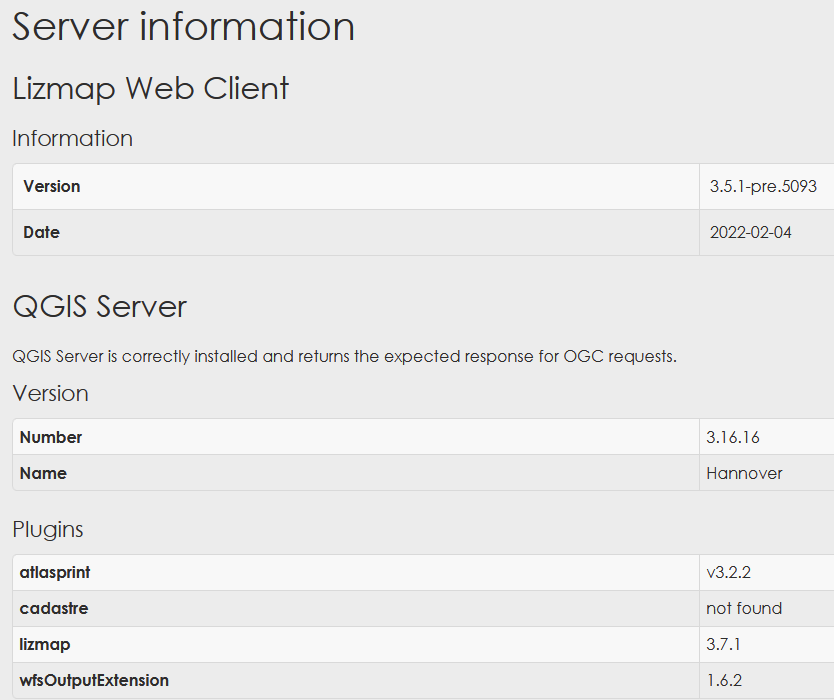 server information - cannot get the details about qgis server installation · Issue #2755 · 3liz ...