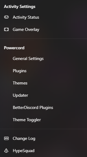 Powercord Settings · Issue #84 · TakosThings/Fluent-Discord · GitHub