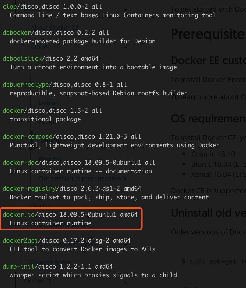 Docker Ce Package Is Missing For Ubuntu Disco Dingo 1904 X8664 · Issue 533 · Dockerfor 