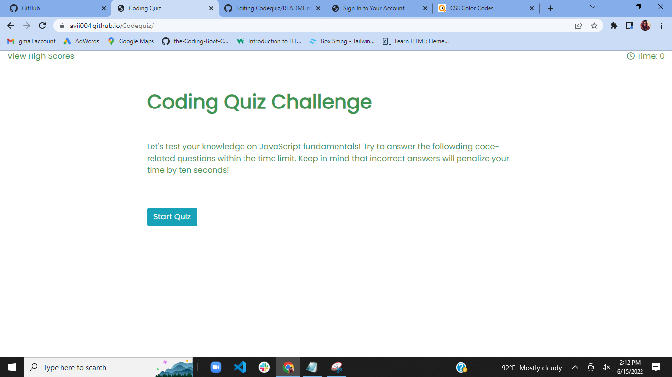 GitHub - avii004/Codequiz