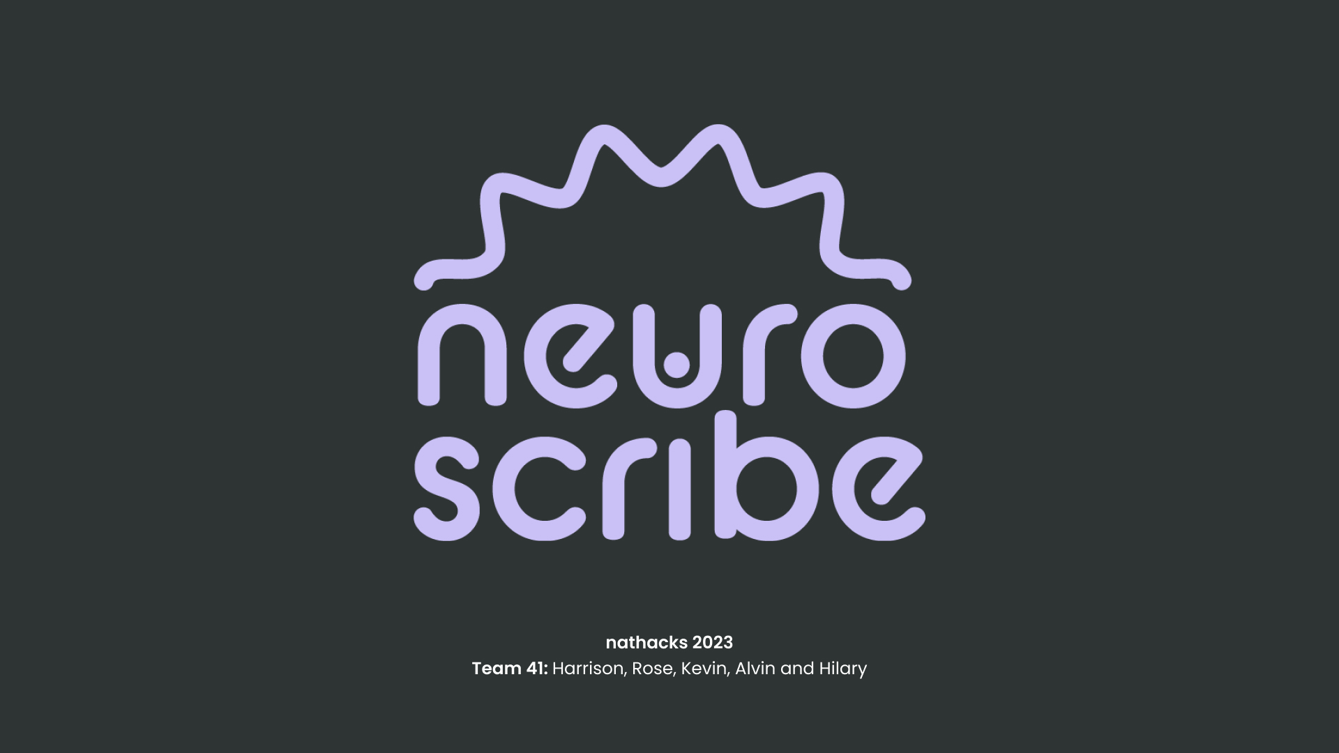 GitHub - tonkich7/nathacks_neuroscribe: NATHACKS 2023 Team NeuroScribe