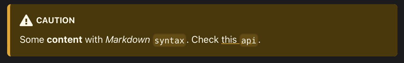 Bug: Admonitions are not rendered properly after updating to v2.2.0 · Issue #443 ...