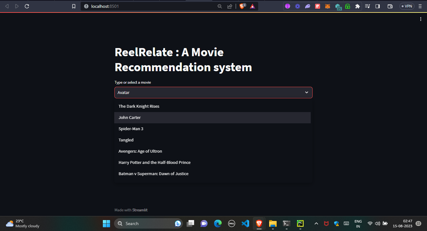 GitHub - Adityaweb3/recommender-system: Recommender system using contend based filtering and ...