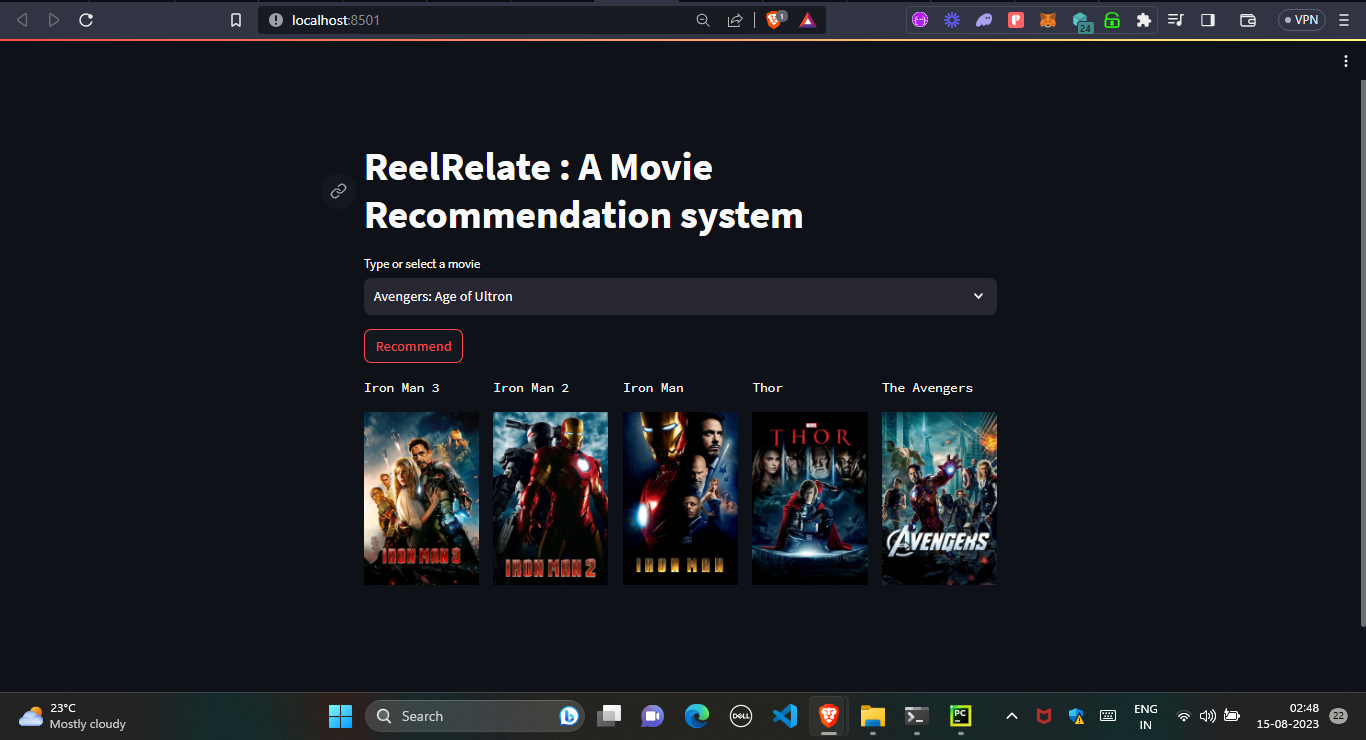 GitHub - Adityaweb3/recommender-system: Recommender system using contend based filtering and ...