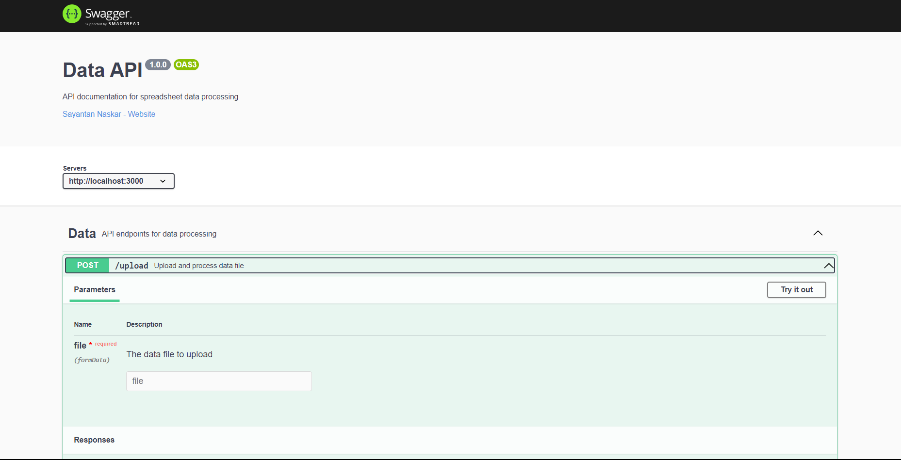 GitHub - Arbtrage/SpreadSheet_Visualizer: This project is a data processing API that allows ...