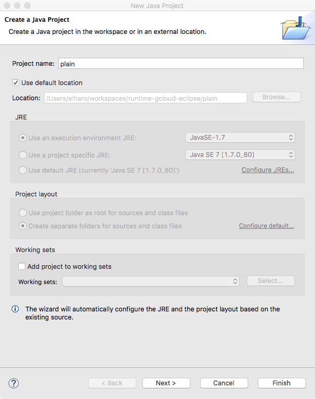 No error message if project location already exists when creating Dataflow project · Issue #2151 ...