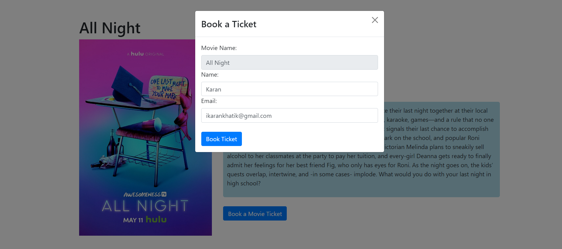 GitHub - Karankhatik/movie-app: This is a React JS application that retrieves TV show data from ...