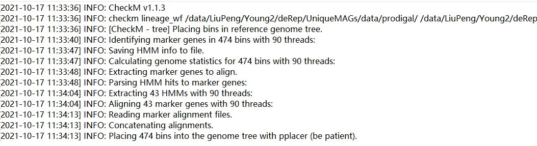 Pause at CheckM · Issue #132 · MrOlm/drep · GitHub