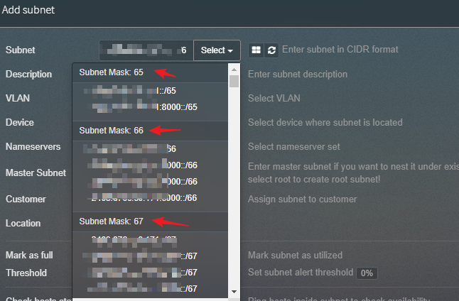About Ipv6 Subnet In Ipam Prefixes · Issue 5604 · Netbox Community