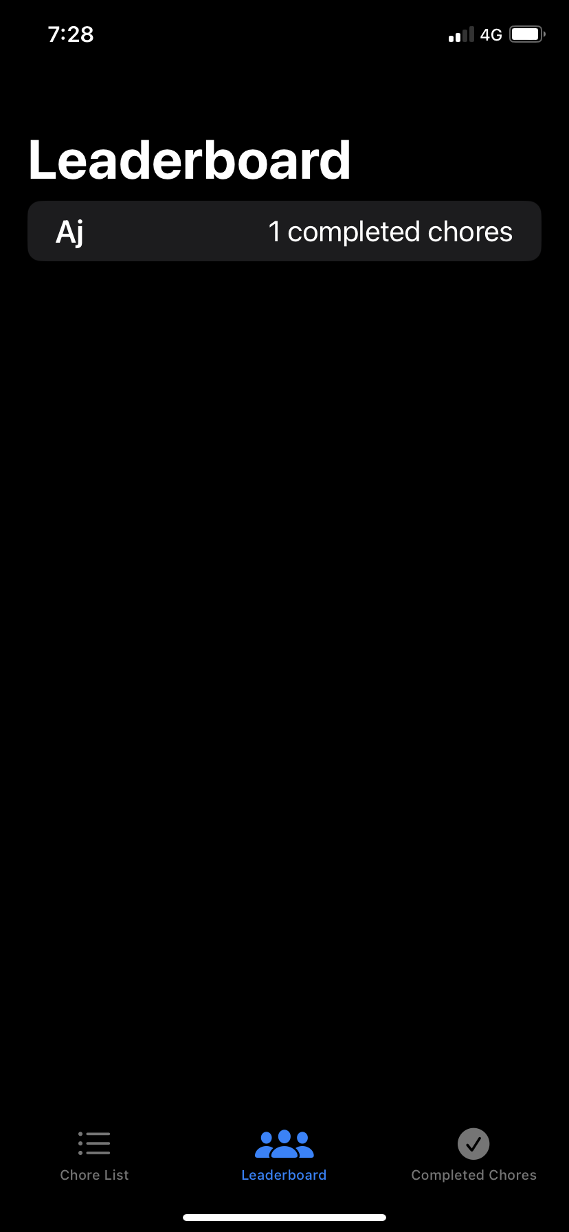 GitHub - AJsLearningLab/ChoreDash: An app to make chores competitive.