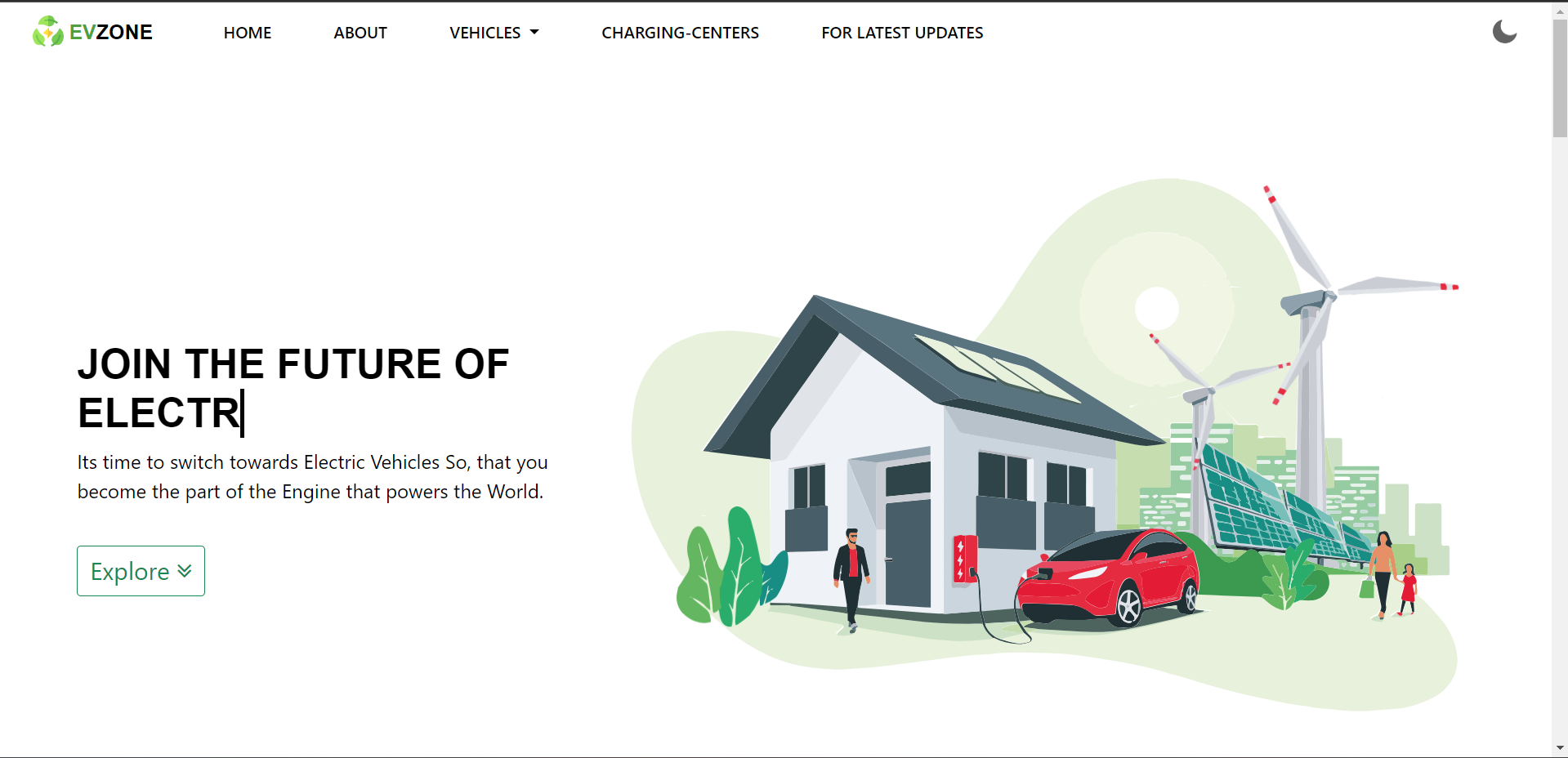 GitHub - scriptorShiva/EV: Created an EV website template that highlights the benefits of using ...