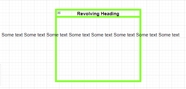 Vertical Container Text box function does not contain styling that ...
