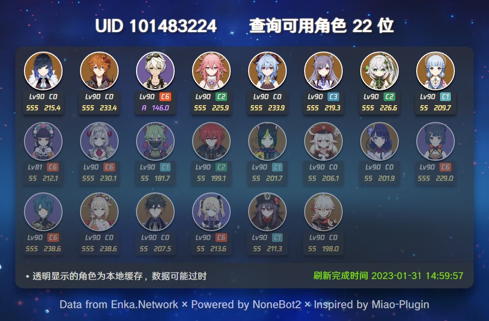 更新面板命令优化返回 · Issue #29 · monsterxcn/nonebot-plugin-gspanel · GitHub