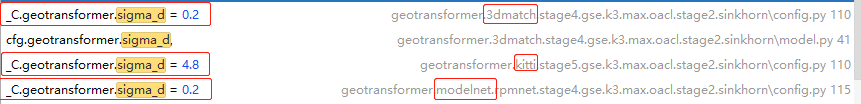How To Set The Hyperparameter Value To Tune The Sensitivity Of Geometric Features？ · Issue 65 