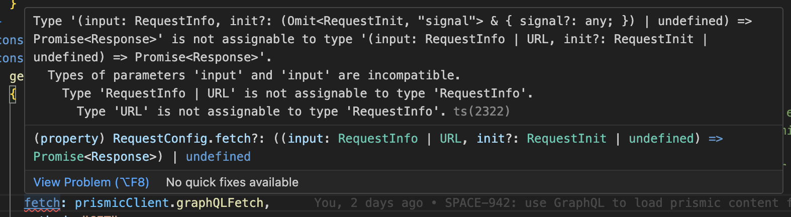 Prismic Graphql And Typescript Some Types Mismatch · Issue 325 · Prismicioprismic Client · Github