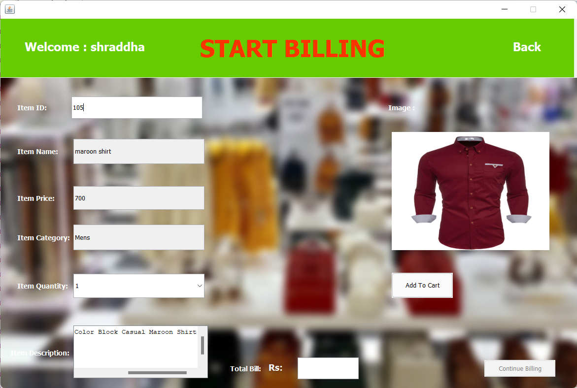 GitHub - imsuraj22/Clothes-Billing-Application