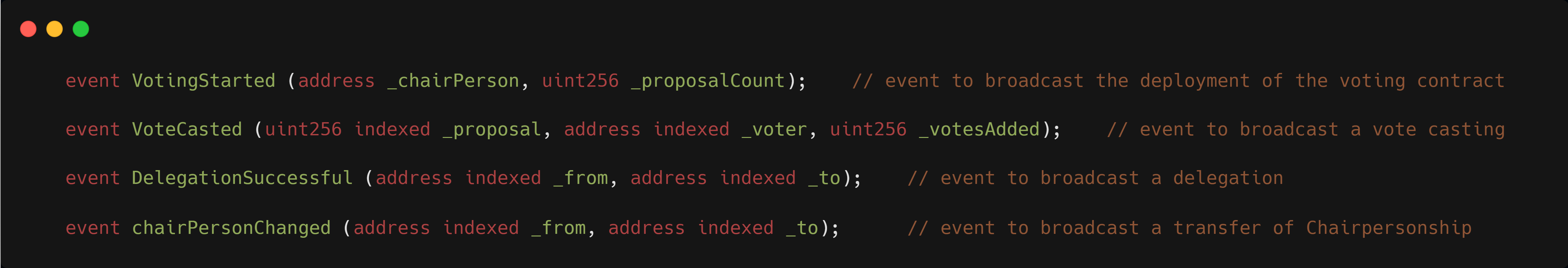 GitHub - moonman369/Simple-Voting-Contract: This is a voting smart contract built on solidity.