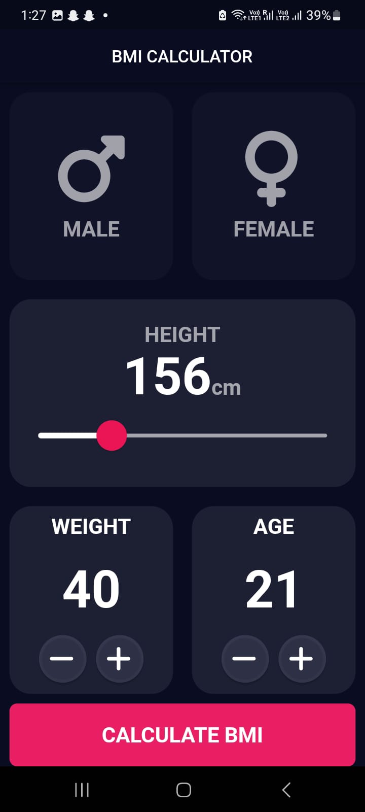 GitHub - 3Nitinkaushik/BMI-CALCULATOR: A BMI calculator, that takes ...
