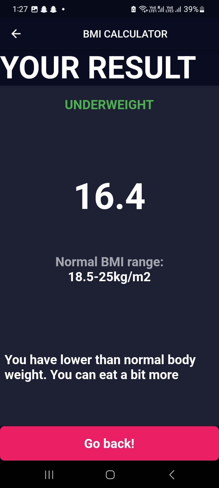 GitHub - 3Nitinkaushik/BMI-CALCULATOR: A BMI calculator, that takes input from user and show bmi ...