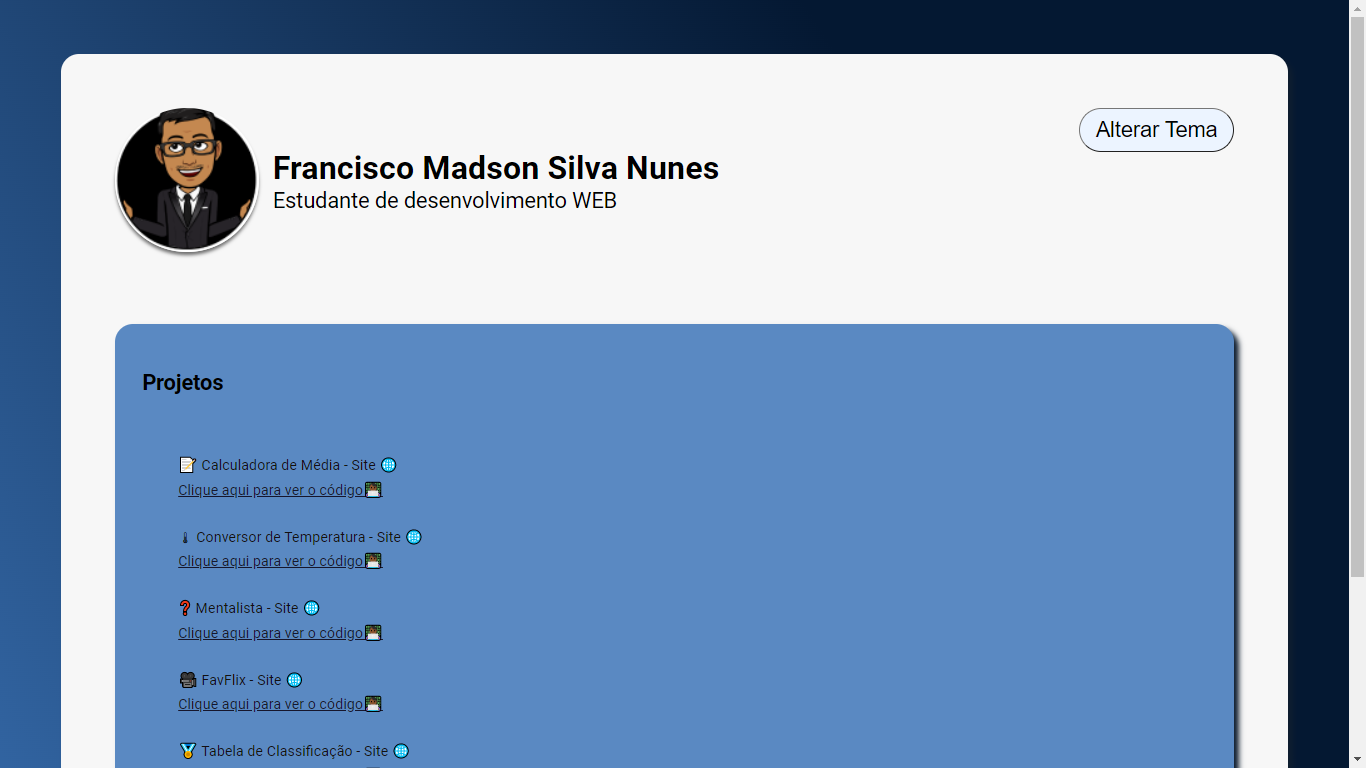 GitHub - Madson05/ImersaoDev: Repositório criado para compartilhar meus projetos que serão ...