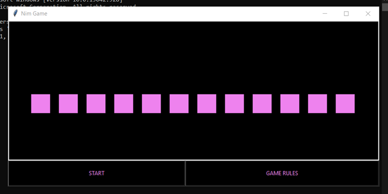 GitHub - sabinaaghalarova/The-Nim-Game: Two players (Human and Computer) alternatively removing ...