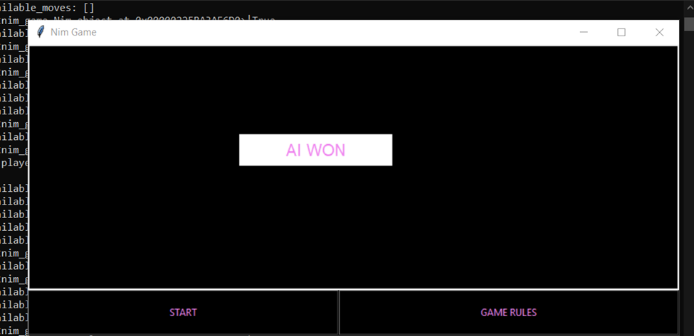 Github Sabinaaghalarovathe Nim Game Two Players Human And Computer Alternatively Removing