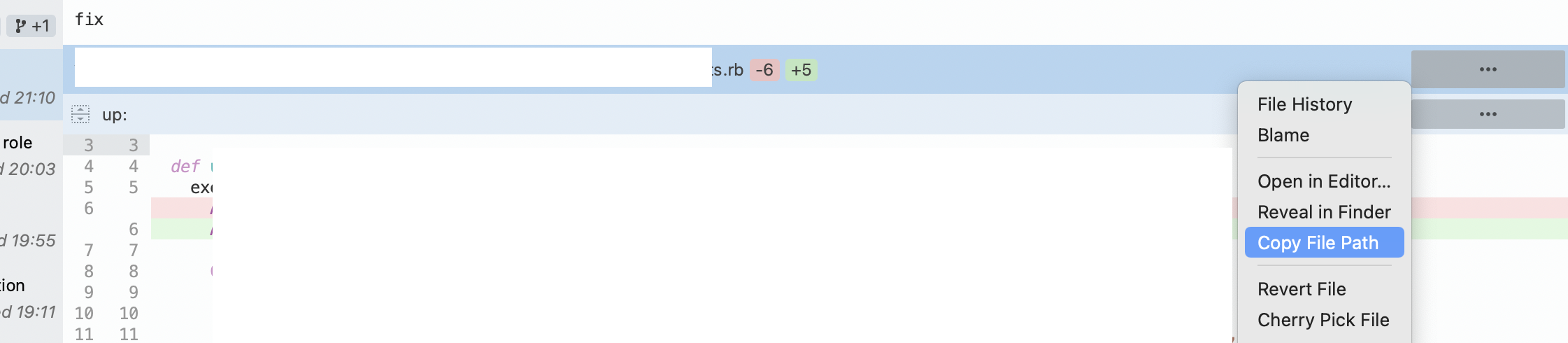Copy path to uncommitted file · Issue #1648 · sublimehq/sublime_merge · GitHub