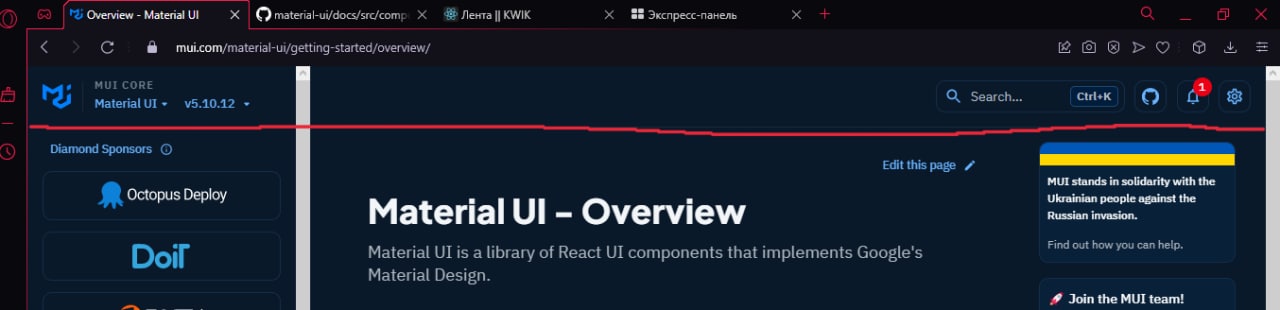 Question Find Source Code Of Mui Docs Navbar · Issue 35002 · Muimaterial Ui · Github