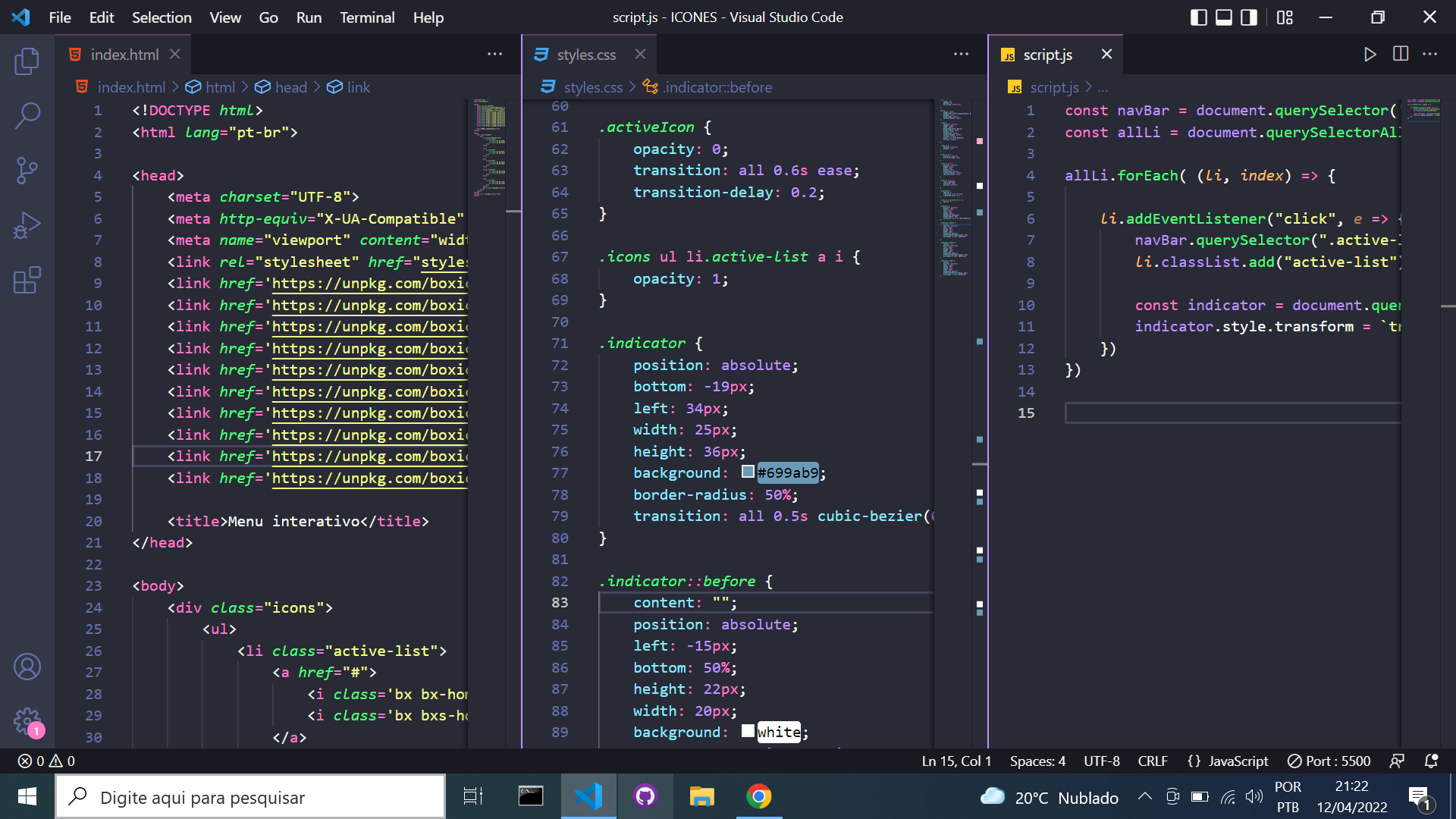 GitHub - alinemartins/menu-animation: menu-animation