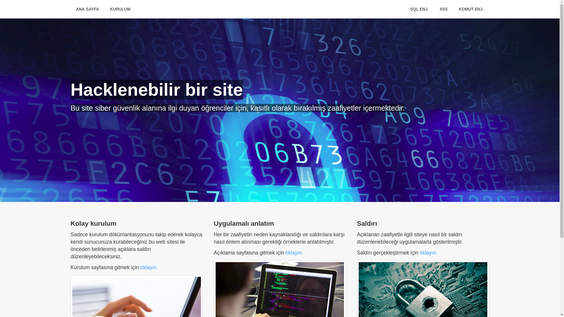 GitHub - umutcanbolat/Vulnerable-Web-App: Vulnerable web application ...