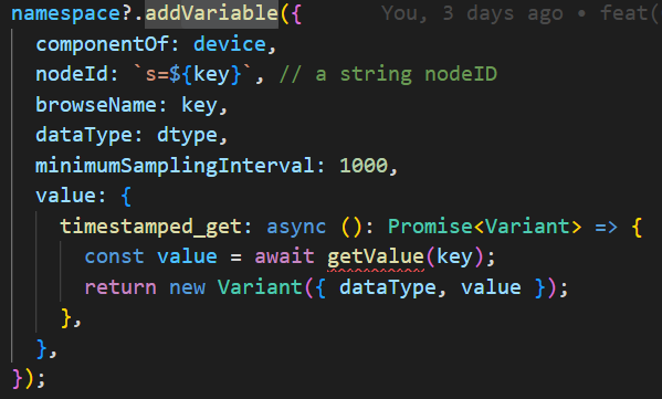 Bindvariableoptionsvariation1 Getfunc Can Not Be Use Async Function · Issue 1190 · Node Opcua