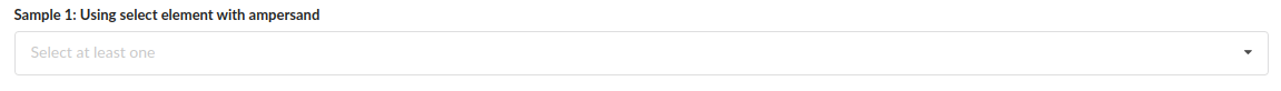 [Dropdown] Multiple dropdown doesn't show selected label if the selected value has ampersand ...