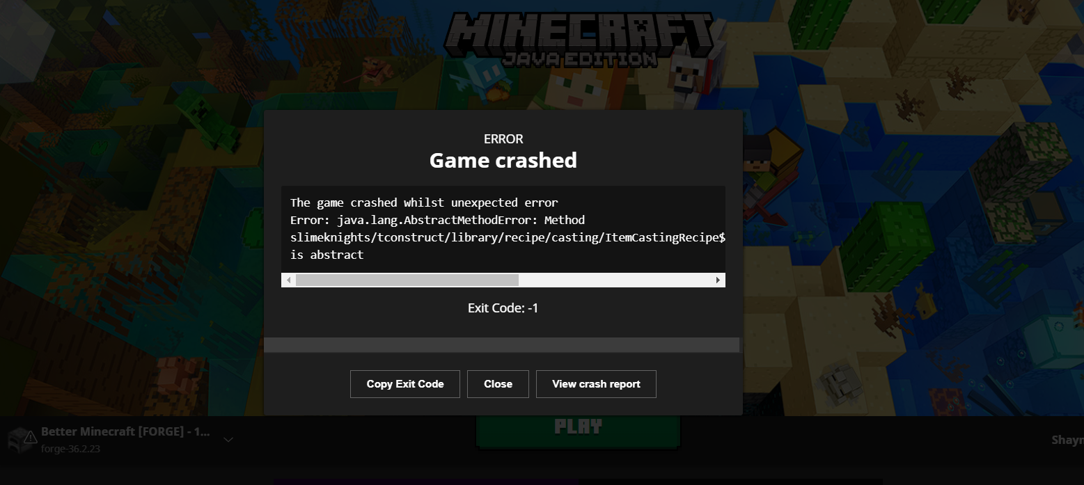 Better Minecraft Crashing Issue · Issue #681 · LunaPixelStudios/Better ...