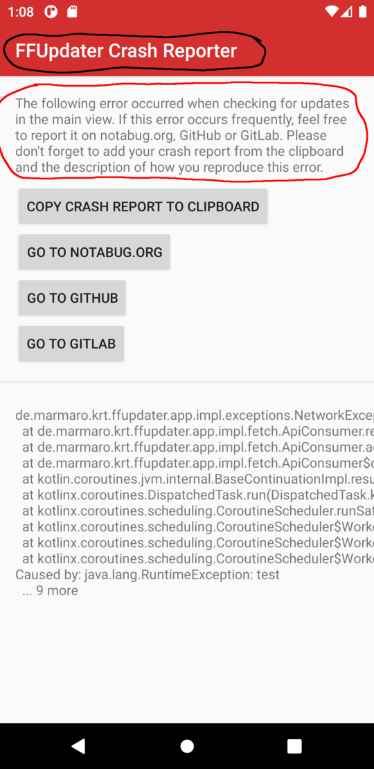 App crashes when no network available · Issue #93 · Tobi823/ffupdater · GitHub