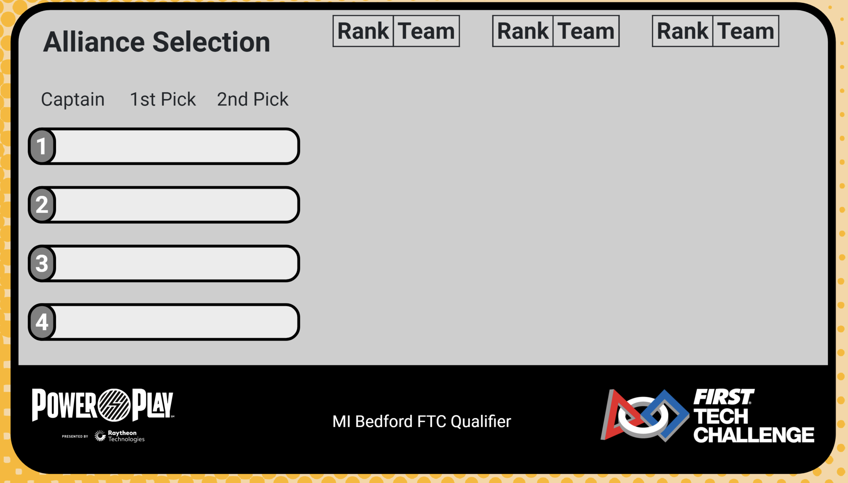 Alliance Selection Team Count · Issue #595 · FIRST-Tech-Challenge/scorekeeper · GitHub