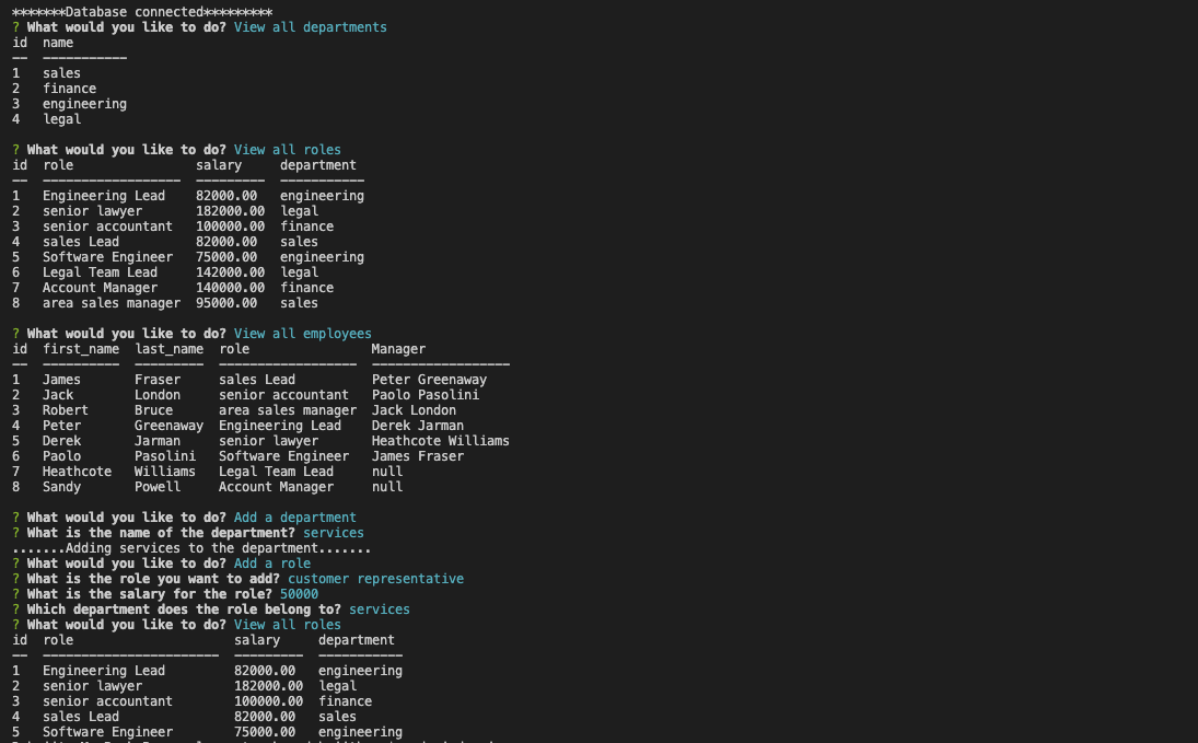 GitHub - deb-boro/employee-tracker
