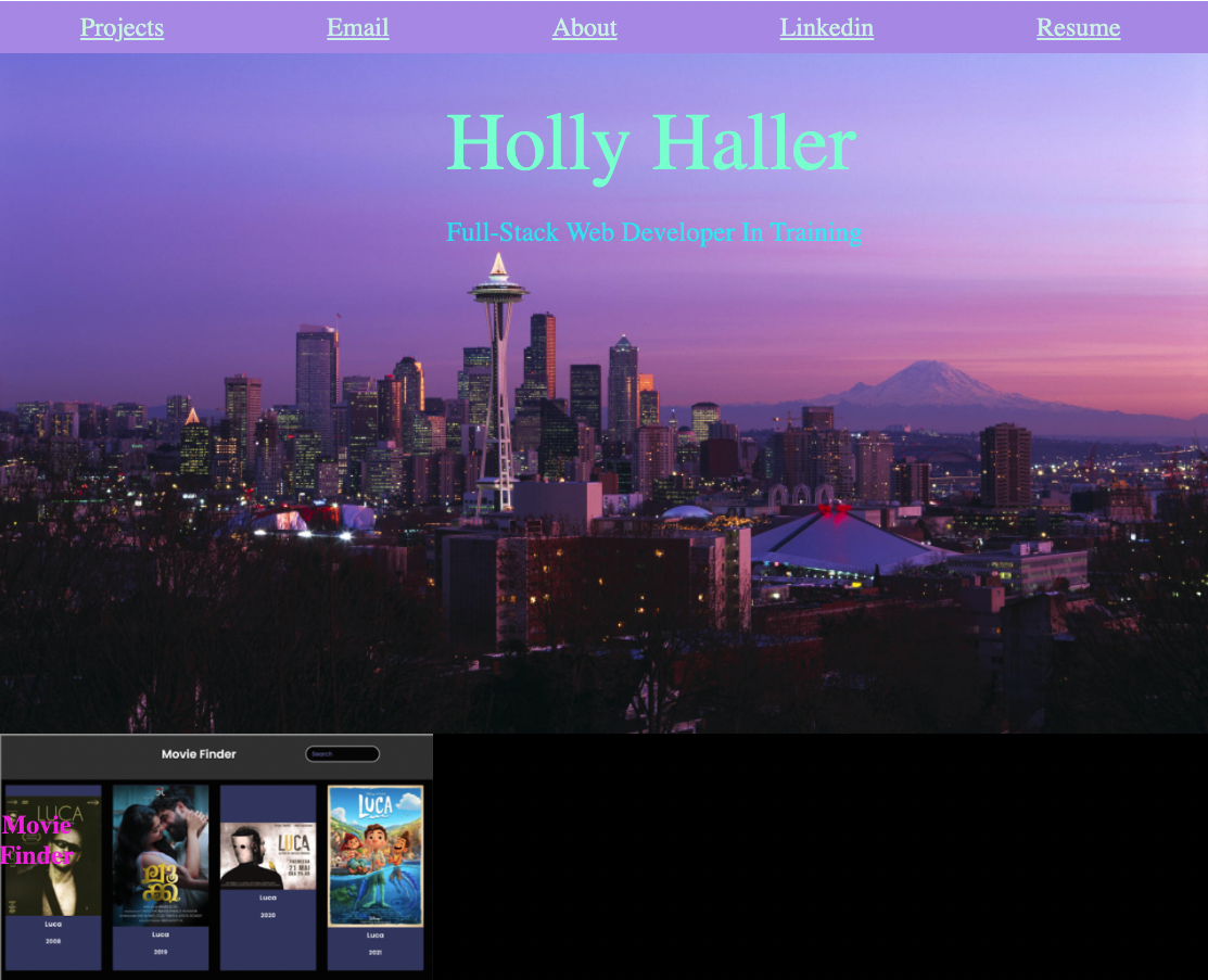 GitHub - hallerhc/Holly-Haller-Portfolio: Updated Portfolio