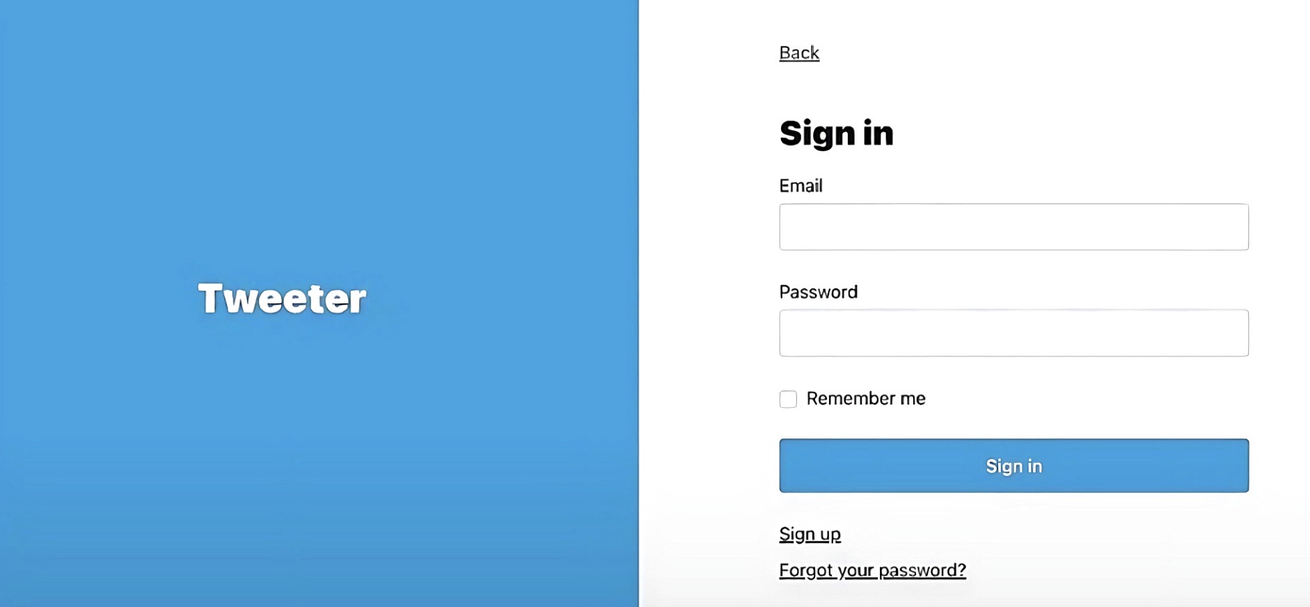 GitHub - Guavalines/Tweeter