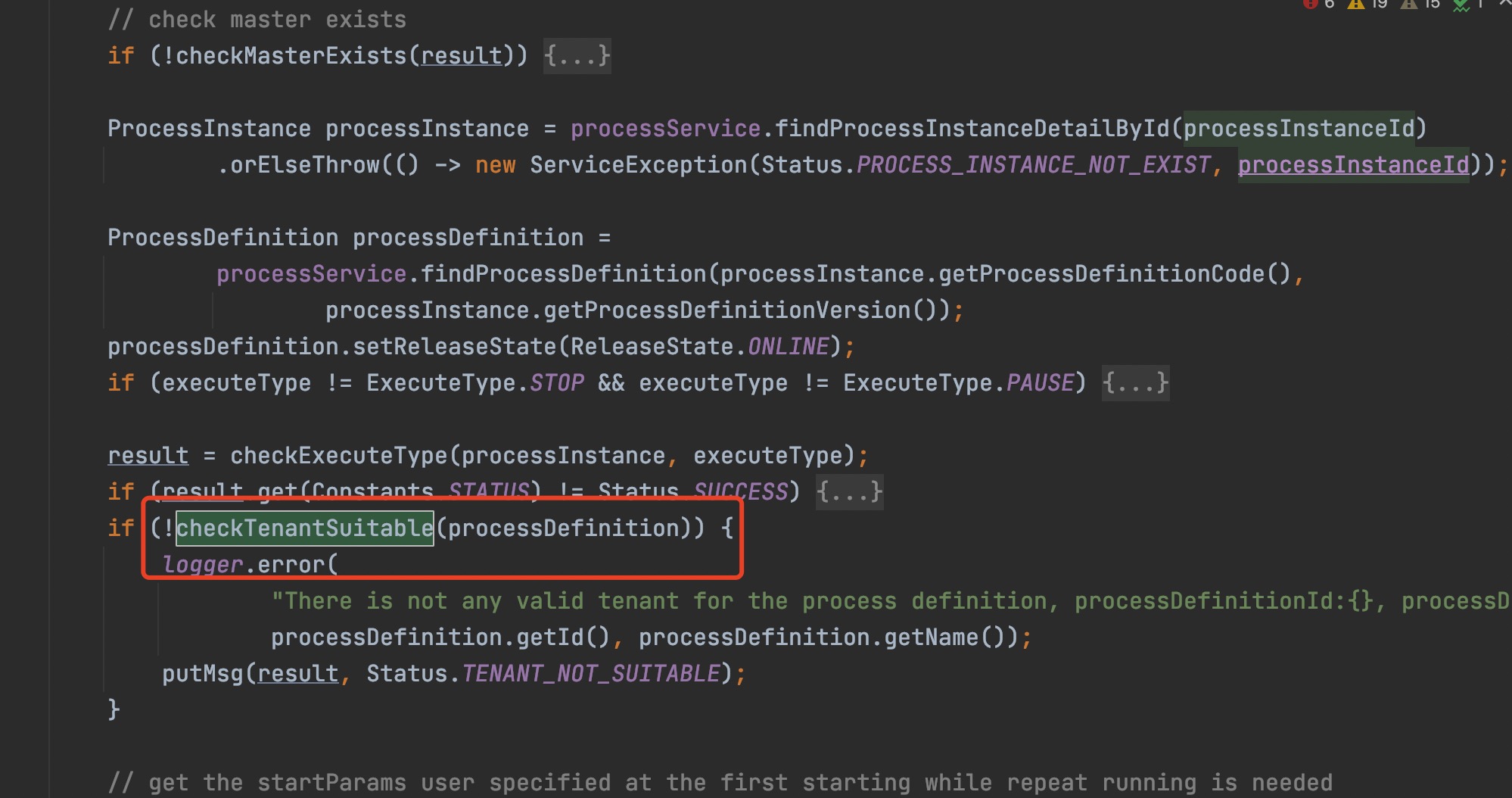 Bug Dolphinscheduler Api There Is Not Any Tenant Suitable Please Choose A Tenant Available 