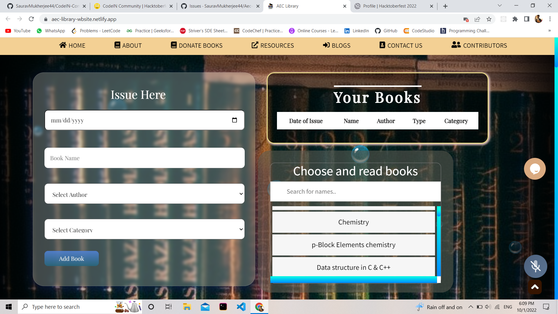 Bug Report: Adding transition to "choose and read" div and changing the color of icon on hover ...