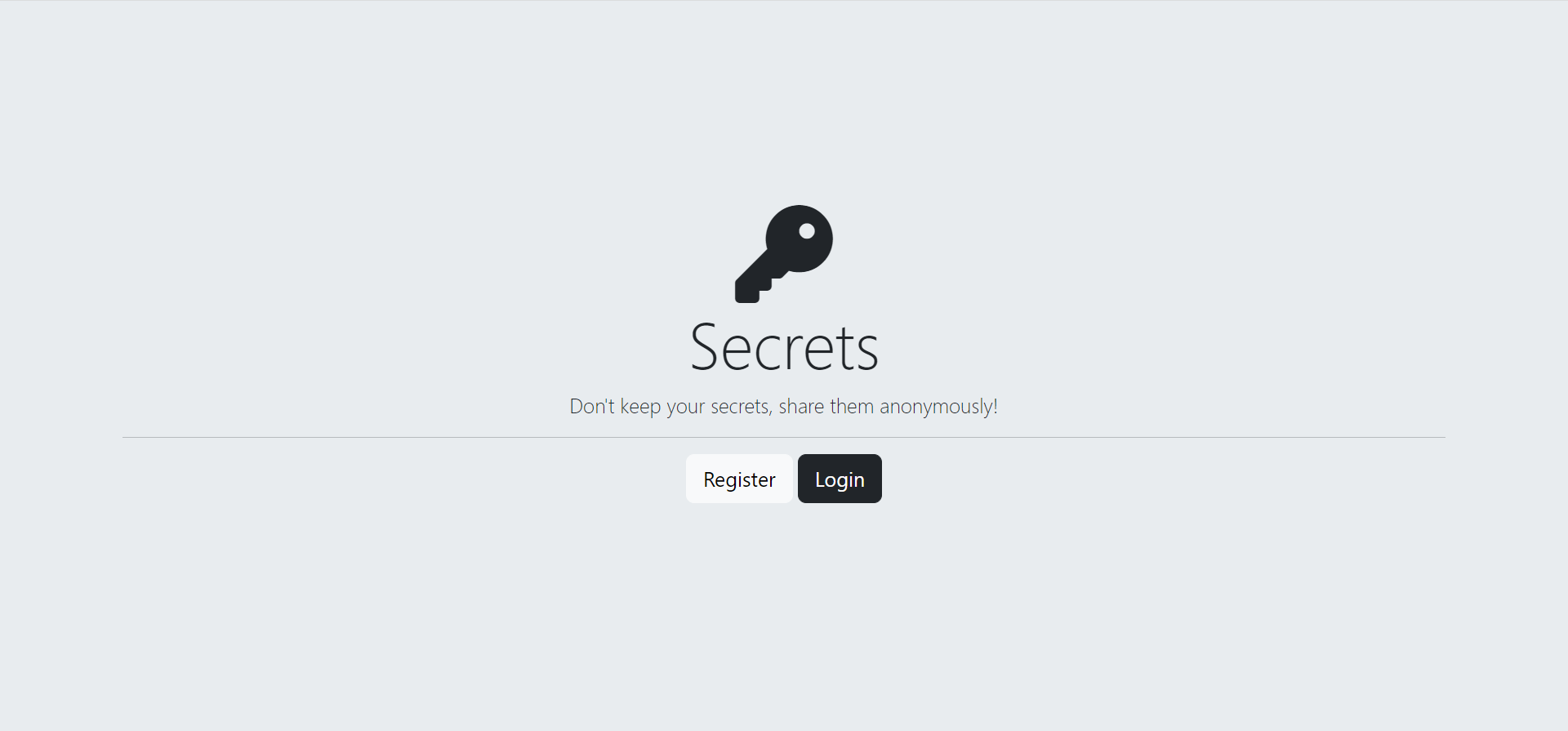 GitHub - sumitkr2000/secrets: This is a project created using NodeJS, ExpressJS, EJS and MongoDB ...