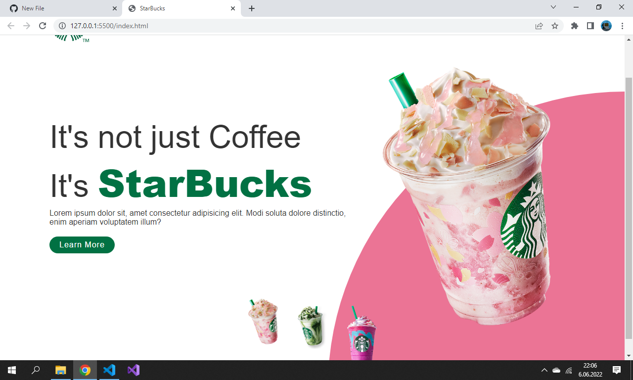 GitHub - yusufemreACILAN/Starbucks-landing-page
