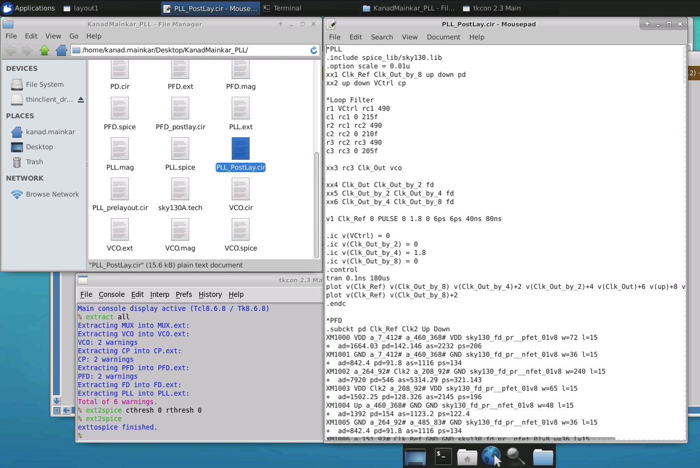 GitHub - kanadmainkar/PLL-Design-using-sky130PDK