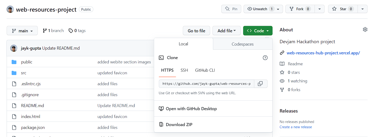 web-resources-project/CONTRIBUTING.md at main · jayk-gupta/web-resources-project · GitHub